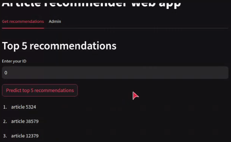 Léa Pradier's personal page